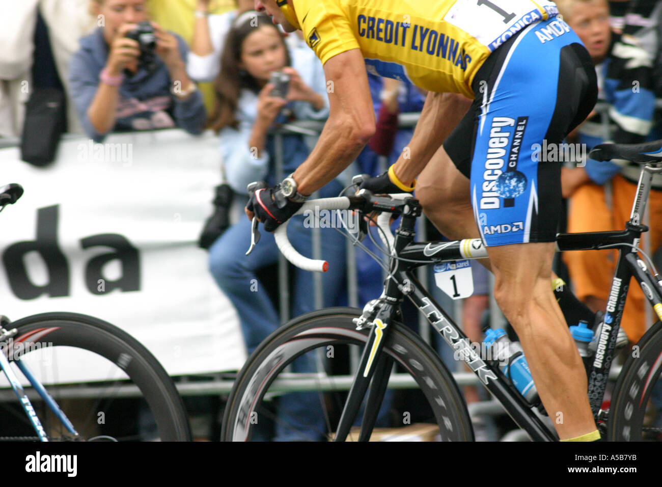 Tour France Winner Lance Armstrong Stockfotos und -bilder Kaufen - Alamy