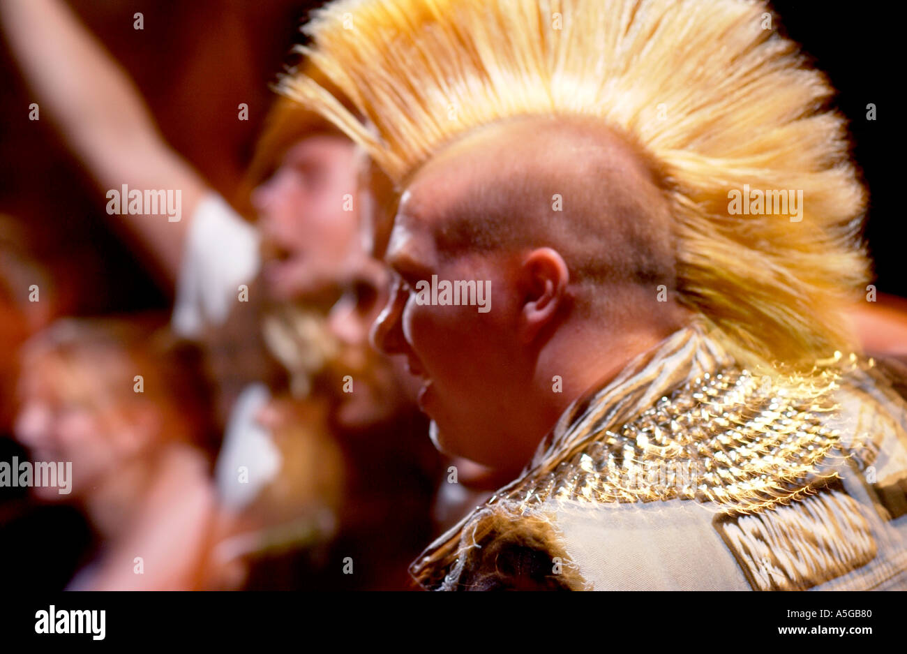 Punk rock frisur -Fotos und -Bildmaterial in hoher Auflösung – Alamy