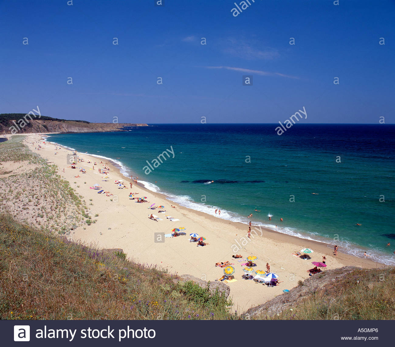 Bulgaria Sinemorets Beach Stockfotos & Bulgaria Sinemorets Beach Bilder ...