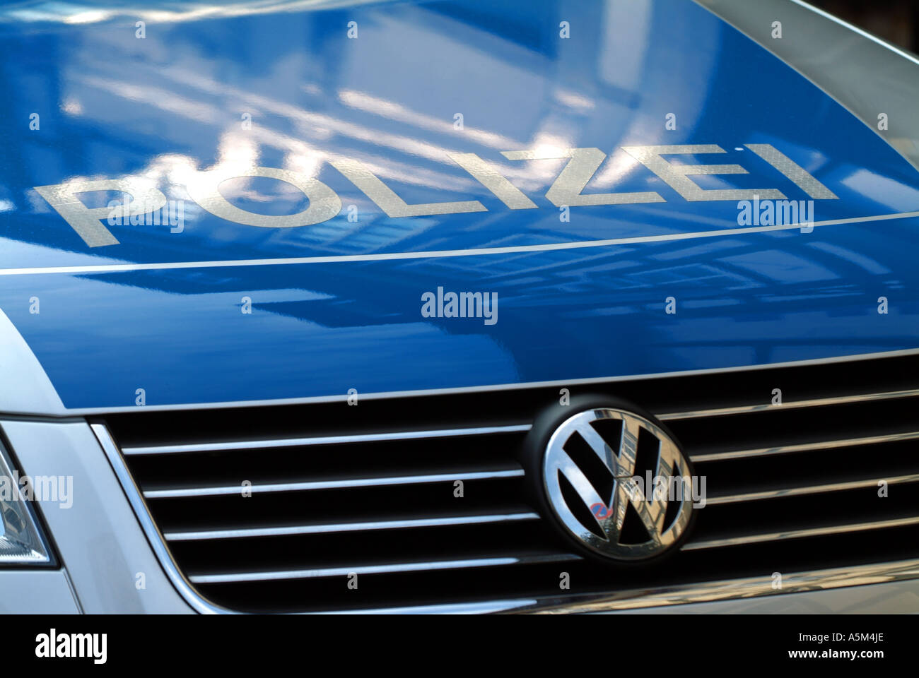 Volkswagen deutsche Polizei Polizei blau Auto Volkswagen deutsche ...