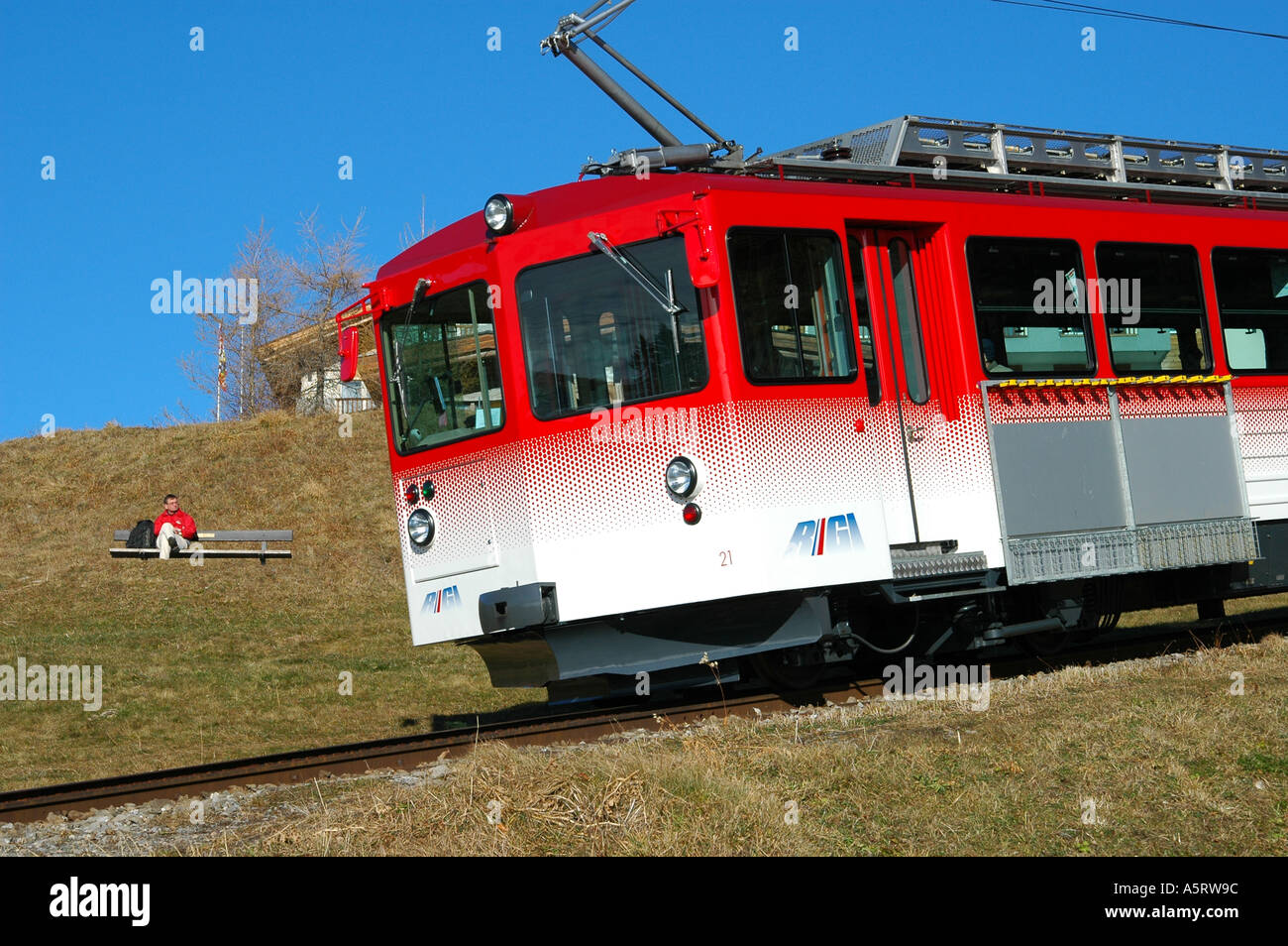 Mount rigi railway locomotive -Fotos und -Bildmaterial in hoher ...