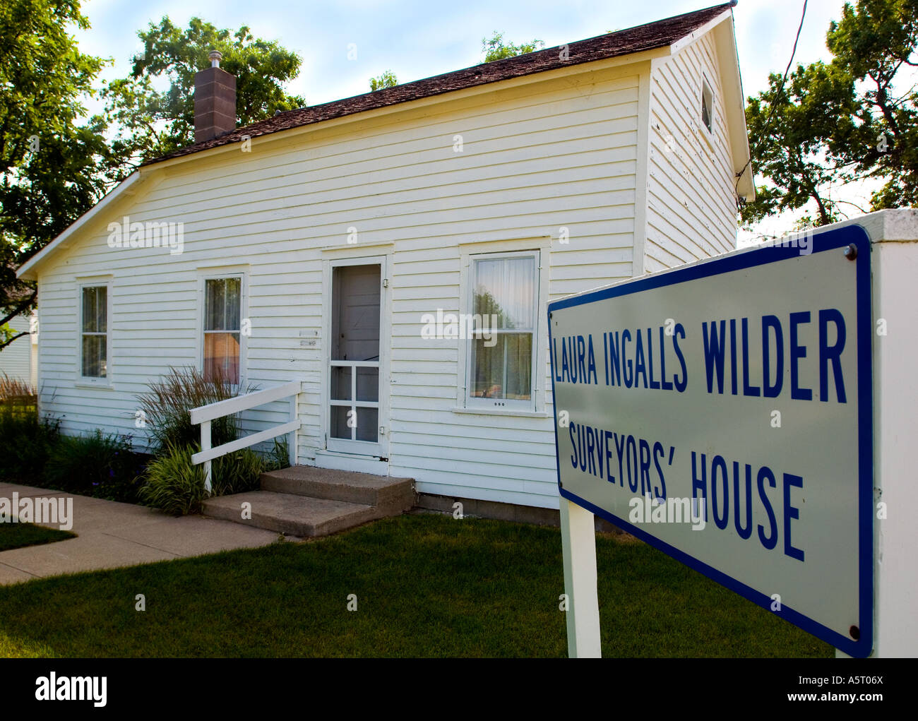 Der Vermesser Haus Laura Ingalls Wilder und ihre Familie ihren ersten ...