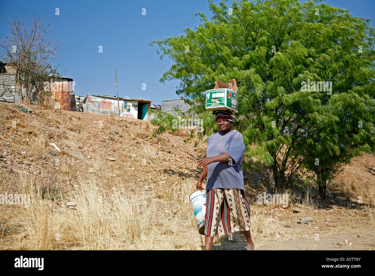 Painet jj1715 Namibia Slum Bezirk Katatura Windhoek 2 Afrika Subsahara ...