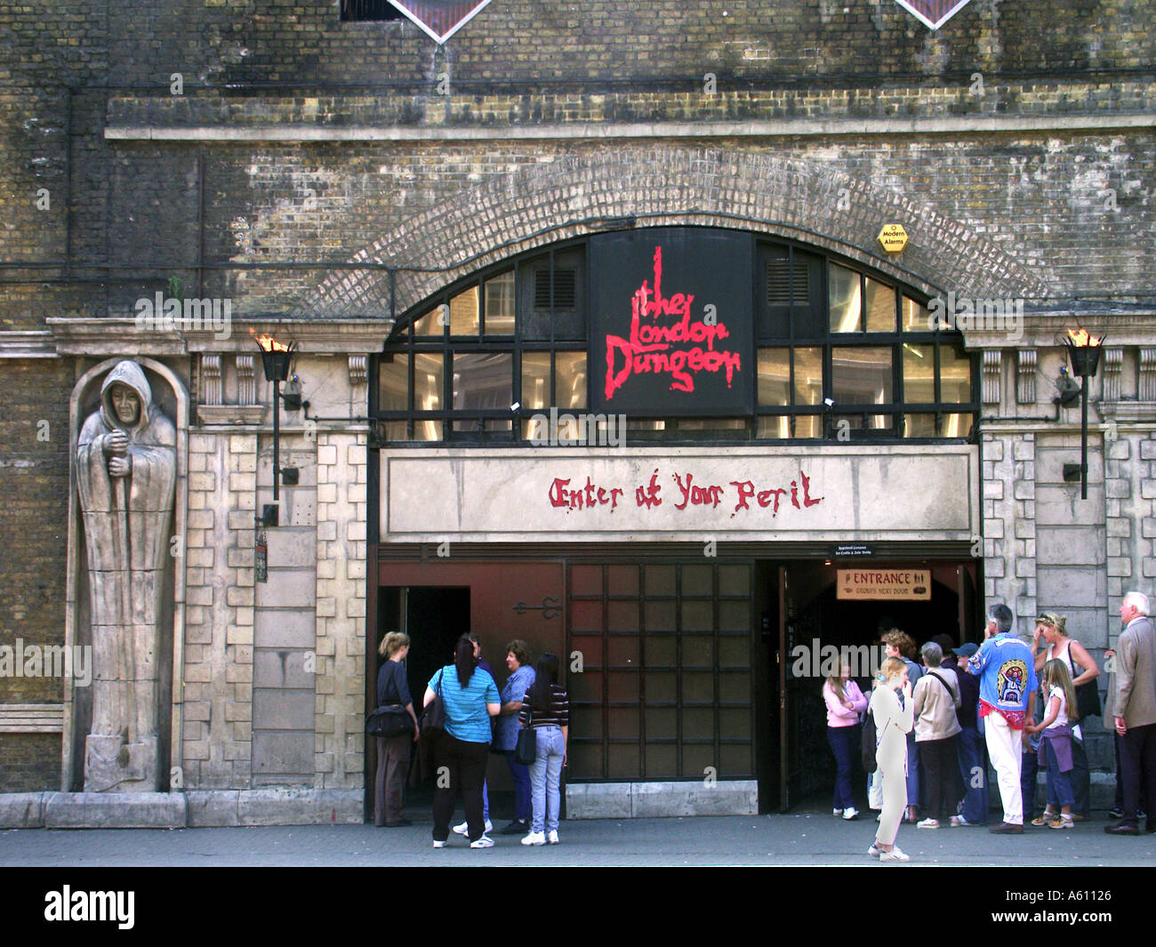 London Dungeon Museum London England Stockfotos und -bilder Kaufen - Alamy