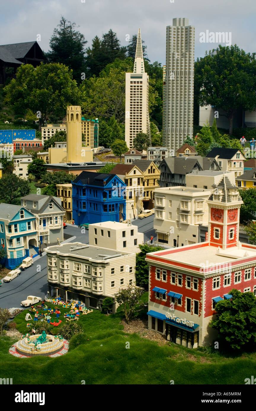LEGO Miniatur Modell der San Francisco LegoLand Vergnügungsparks ...