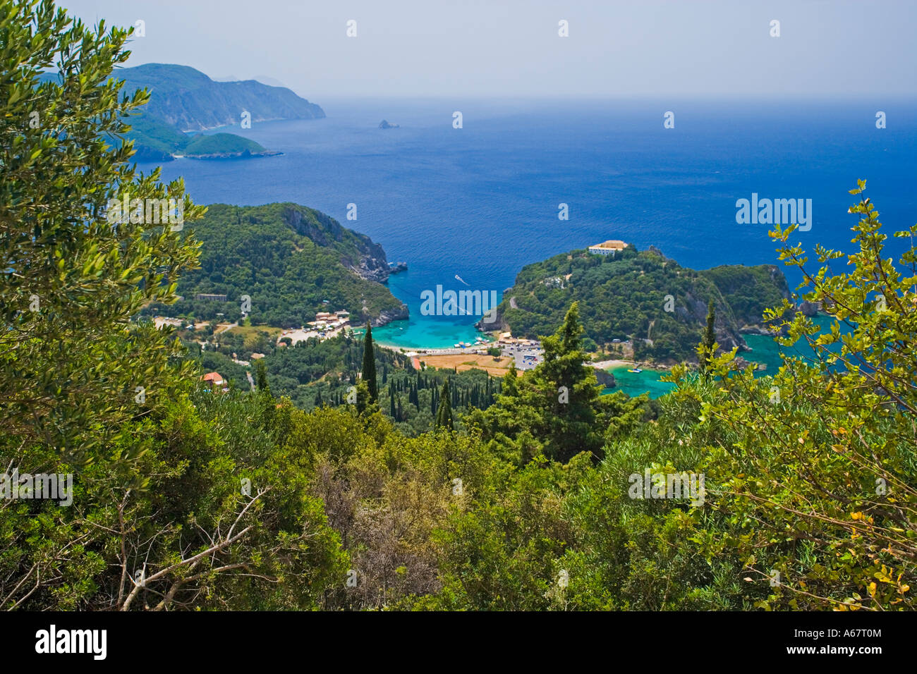 Liapades Beach Corfu Ionian Stockfotos und -bilder Kaufen - Alamy