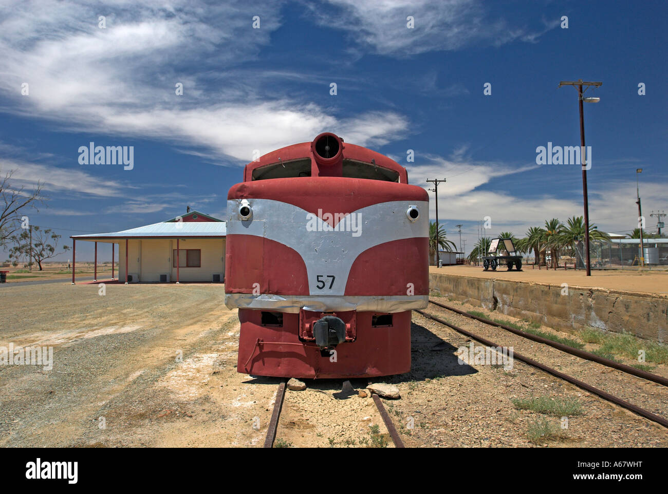 Alice springs old ghan train railway -Fotos und -Bildmaterial in hoher ...