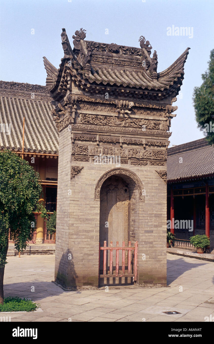 China, Shaanxi, Xi ' an, acht unsterblichen Temple, Stele Pavillon ...