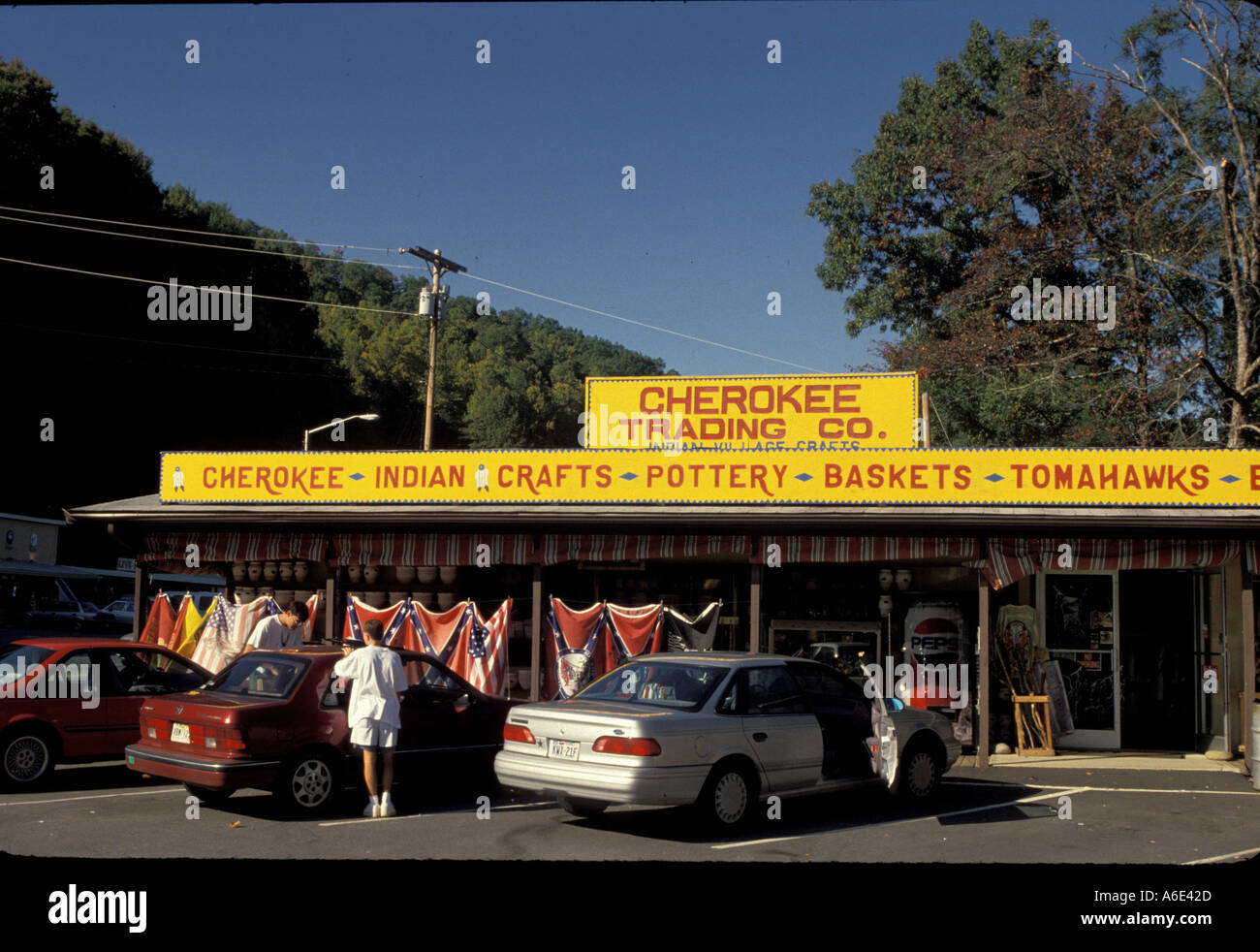 North carolina cherokee indian reservation -Fotos und -Bildmaterial in ...