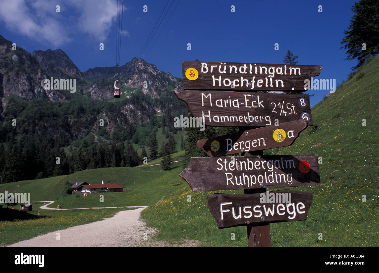 Hochfelln seilbahn -Fotos und -Bildmaterial in hoher Auflösung – Alamy