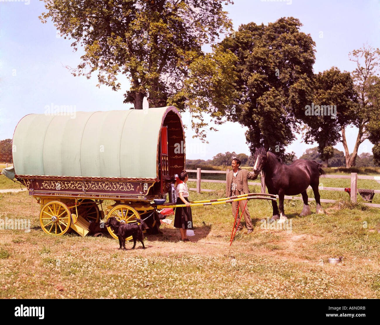 Nomadic Gypsies Stockfotos und -bilder Kaufen - Alamy