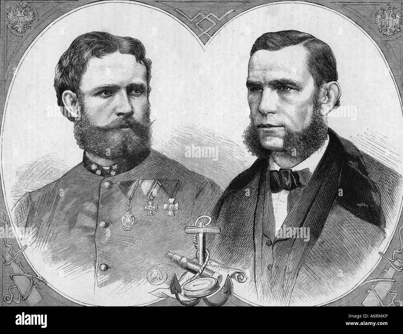 Payer weyprecht expedition Schwarzweiß-Stockfotos und -bilder - Alamy