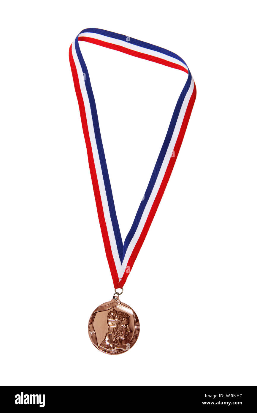 Bronze medaille Ausgeschnittene Stockfotos und -bilder - Alamy