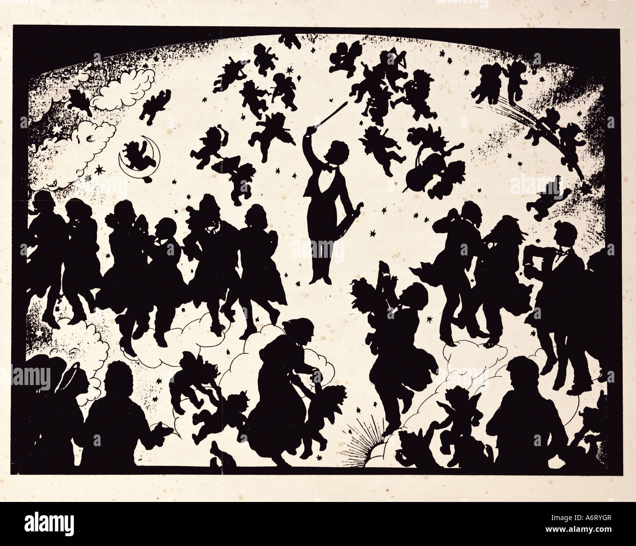 Silhouette By Otto Böhler Stockfotos und -bilder Kaufen - Alamy