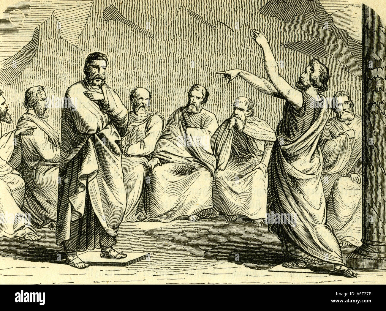 Antike Welt, Griechenland, Athen, Politik, oberster rat (Areopagus ...