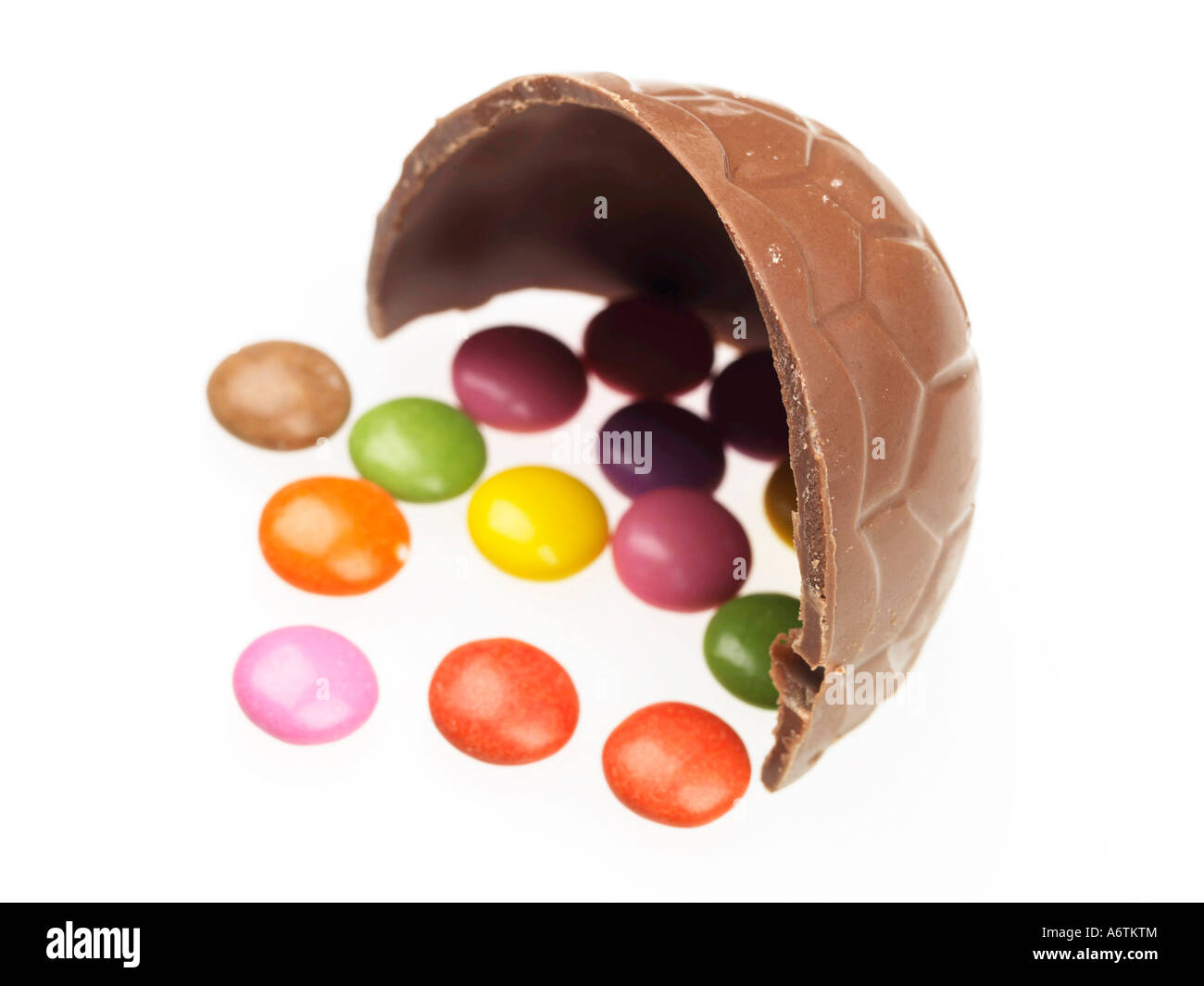 Smarties Chocolate Egg Stockfotos und -bilder Kaufen - Alamy