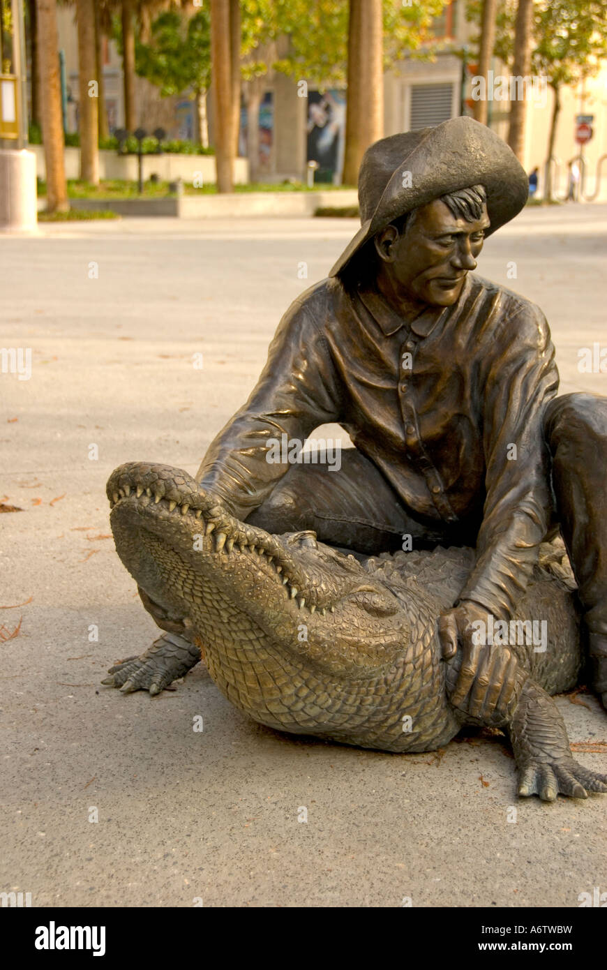 Orlando Florida Orange County Regional History Center Cowboy Alligator ...