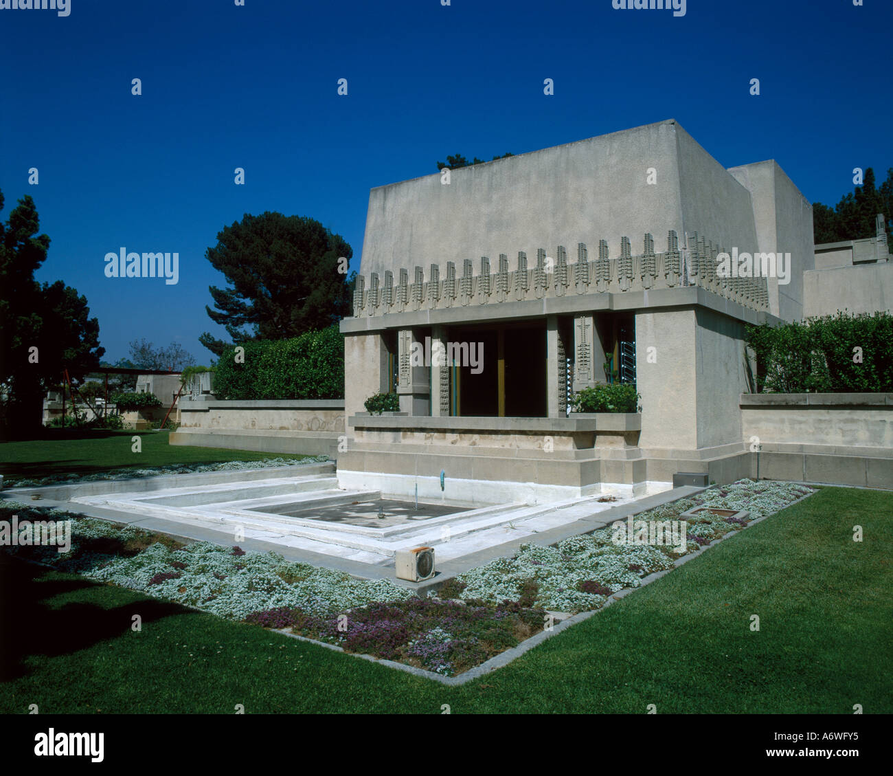Hollyhock House / Aline Barnsdall House, 4808 Hollywood Boulevard, Los ...