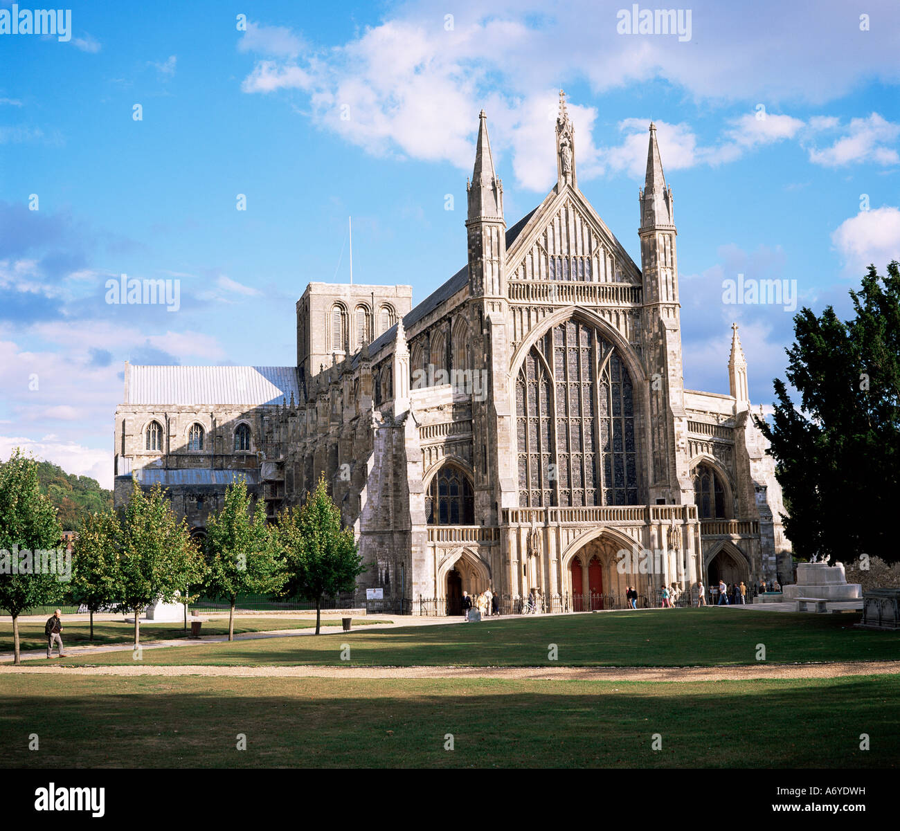 Winchester Kathedrale Winchester Hampshire England England Europa ...