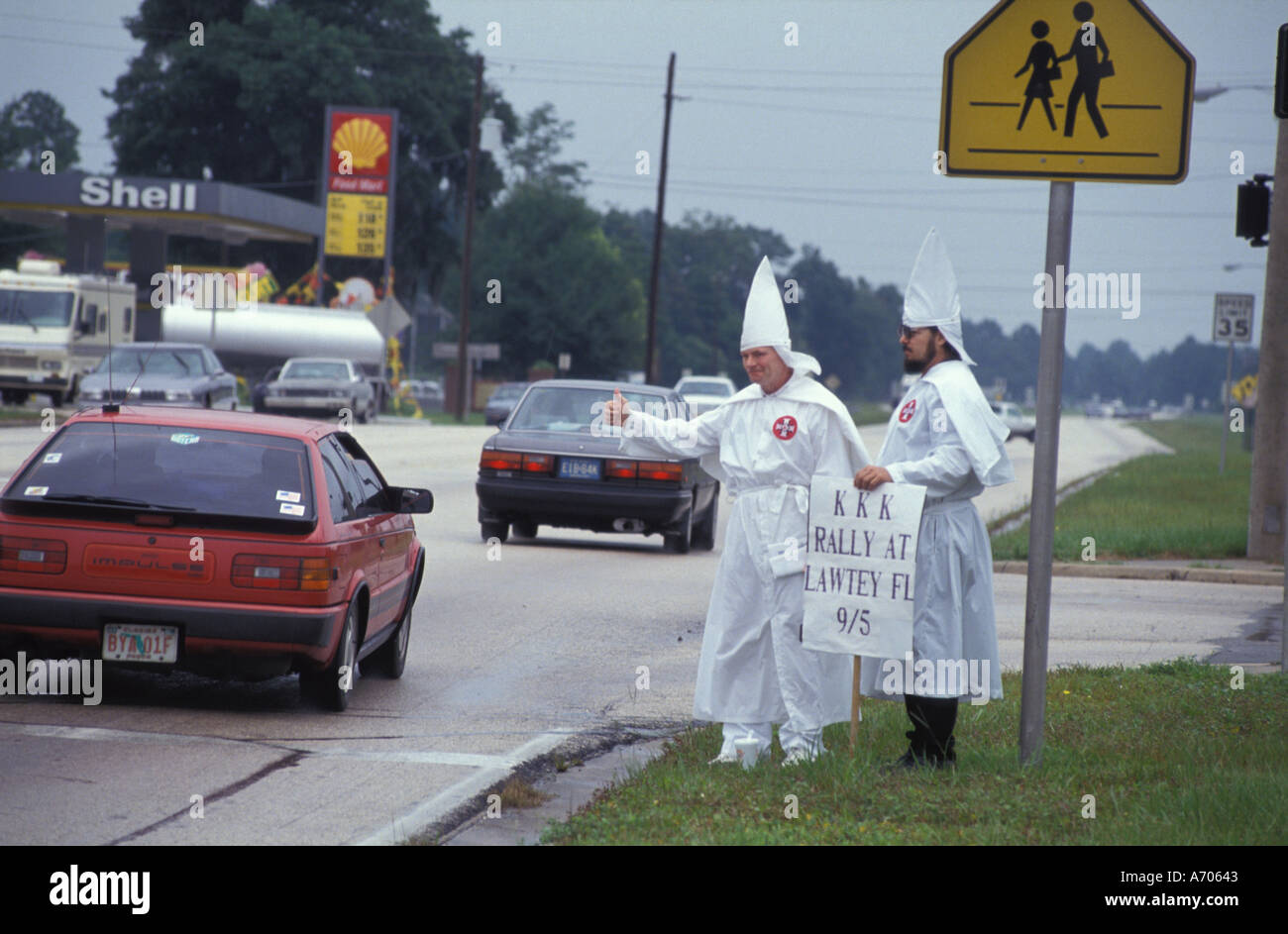Ku Klux Klan Hood Stockfotos und -bilder Kaufen - Alamy