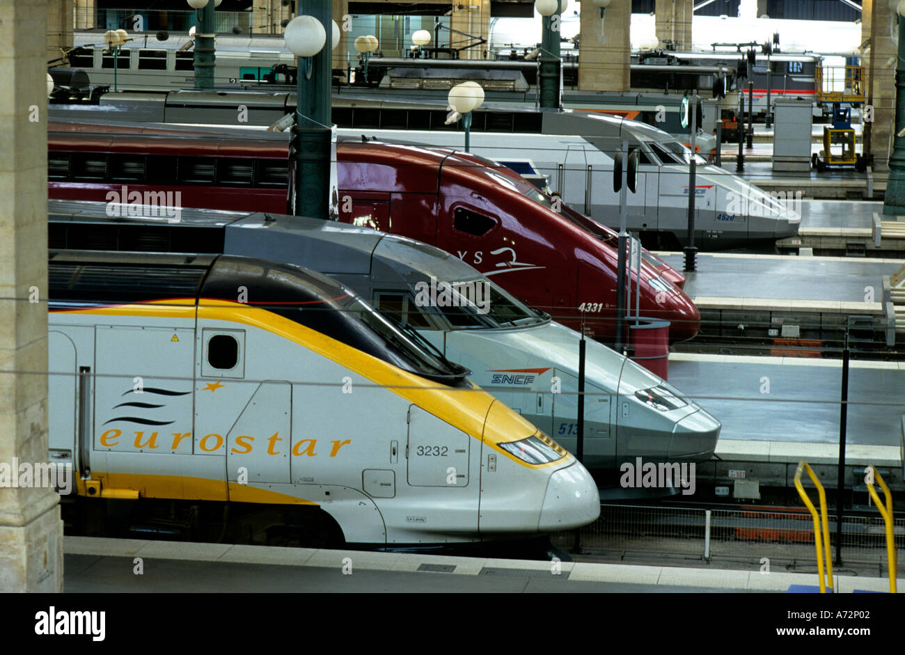 Eurostar Tgv Zug Stockfotos und -bilder Kaufen - Alamy
