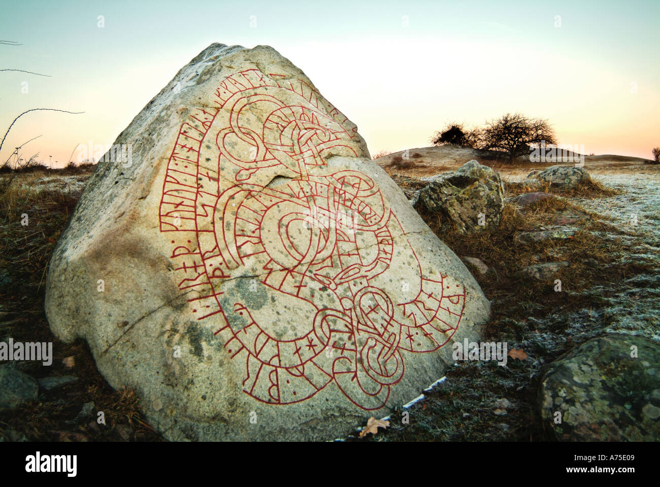 Wikinger runenstein -Fotos und -Bildmaterial in hoher Auflösung – Alamy