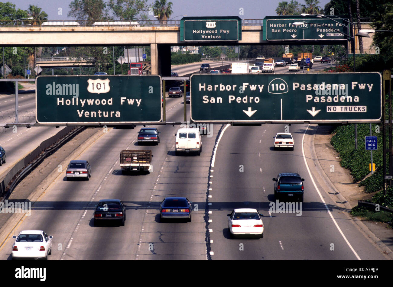 Hollywood freeway -Fotos und -Bildmaterial in hoher Auflösung – Alamy
