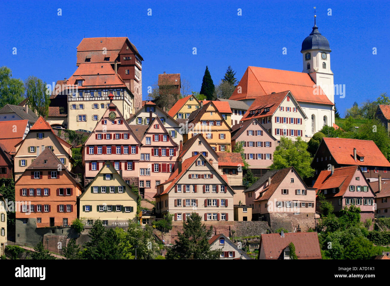 Altensteig Castle Stockfotos und -bilder Kaufen - Alamy
