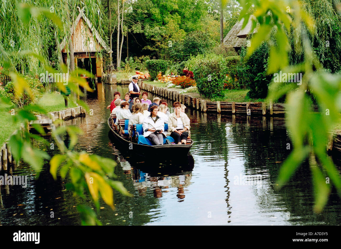 Spreewald Kahn Boot Stockfotos und -bilder Kaufen - Alamy