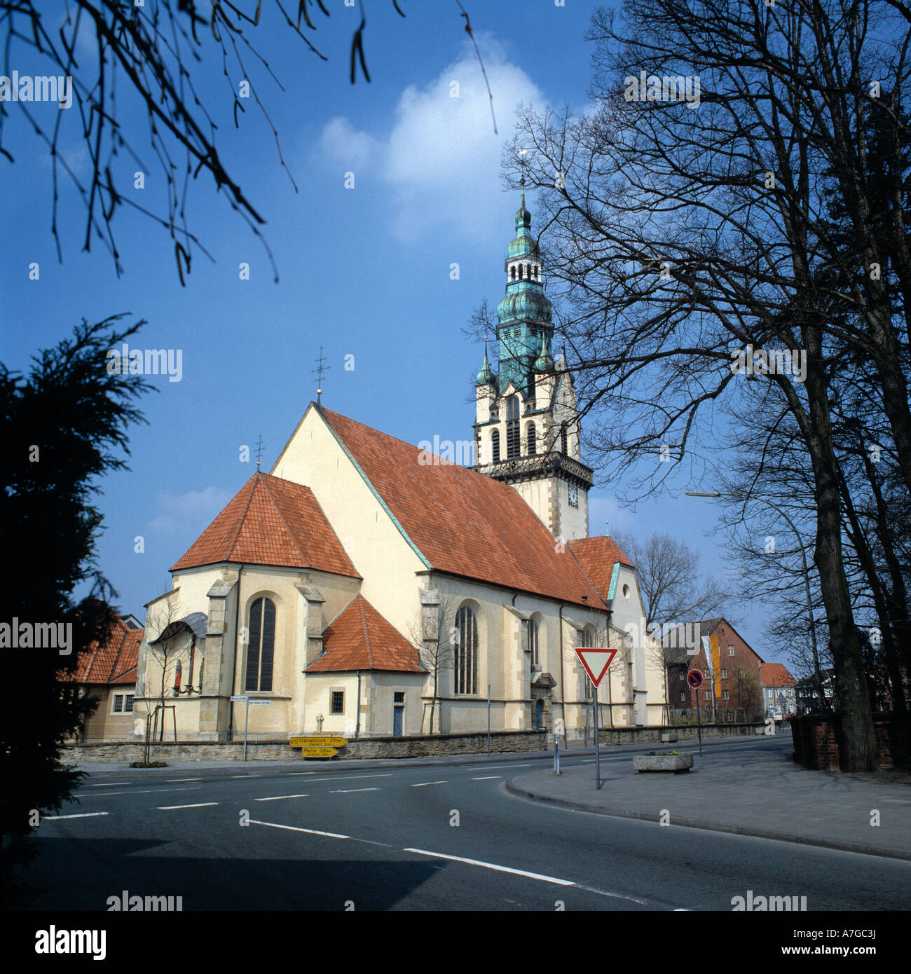 Pfarrkirche sassenberg Stockfotos und -bilder Kaufen - Alamy