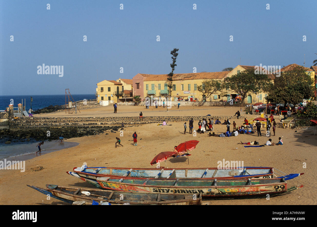 Senegal beach goree island dakar -Fotos und -Bildmaterial in hoher ...