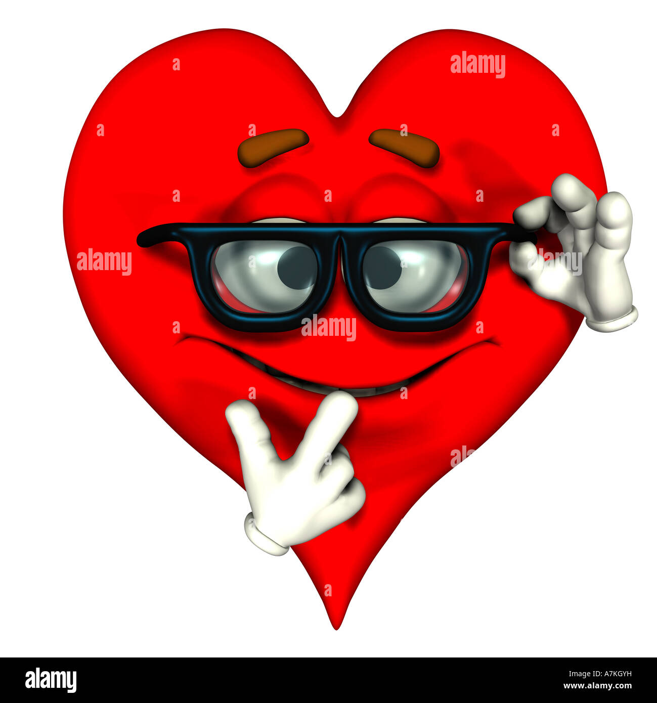 Herz emoticons Stockfotos und -bilder Kaufen - Alamy