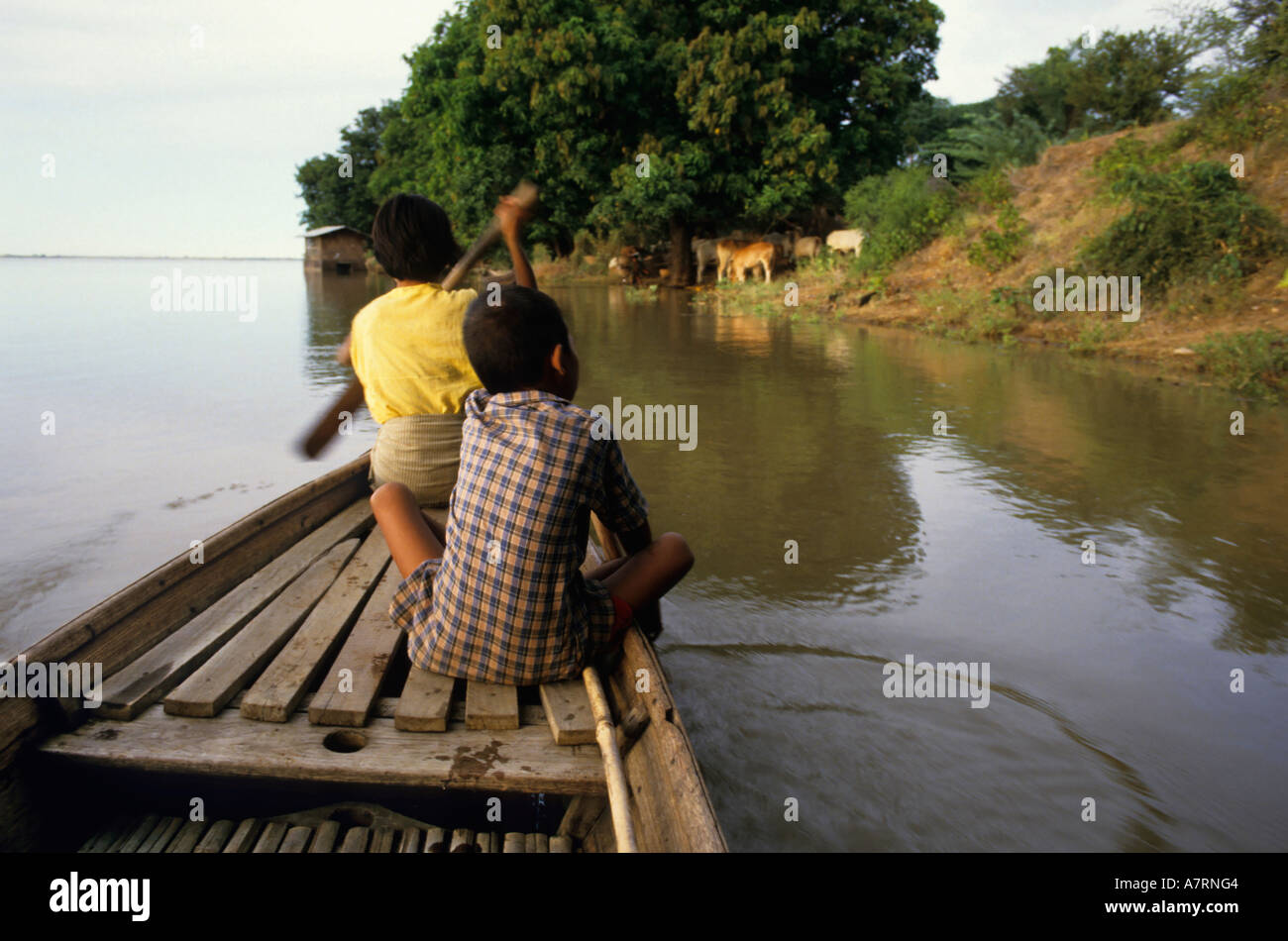 Child rowing dinghy -Fotos und -Bildmaterial in hoher Auflösung – Alamy