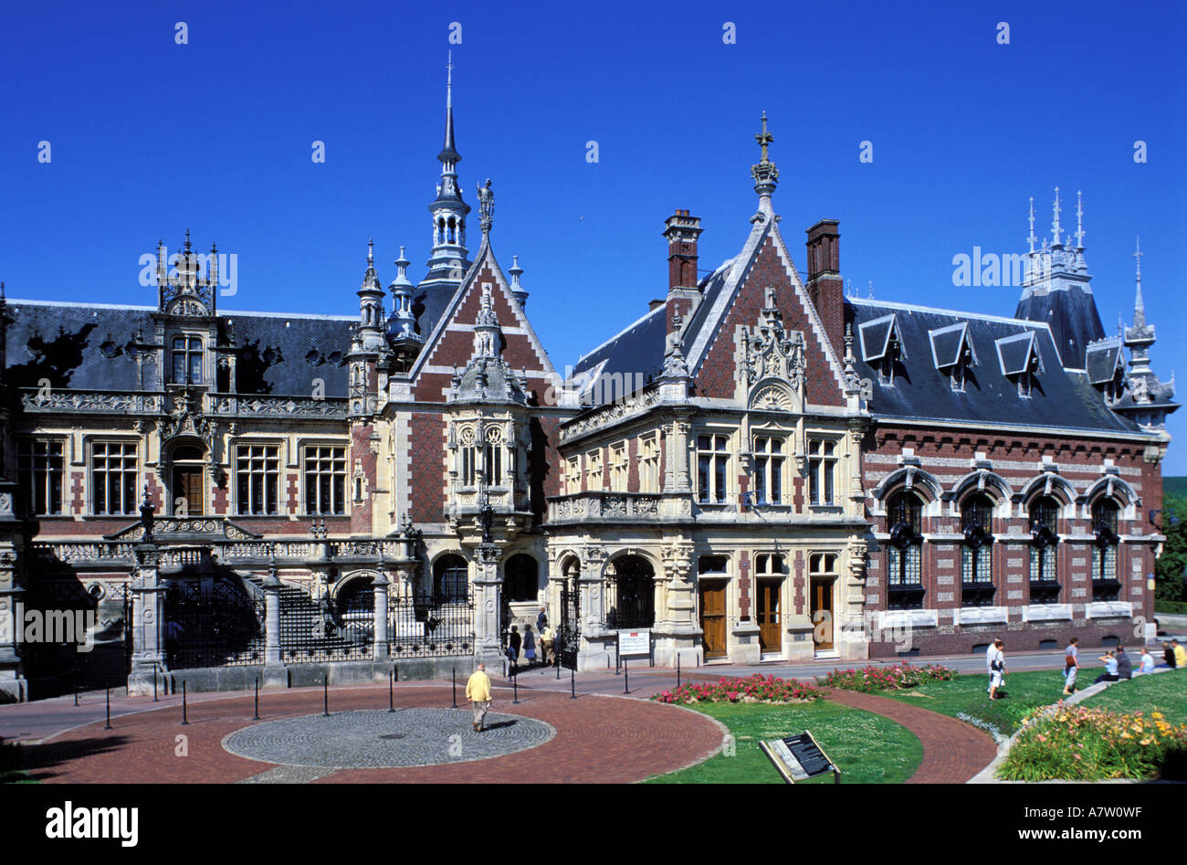 Frankreich, Seine Maritime, Fecamp, Benedictine Palace (Neogotik und ...