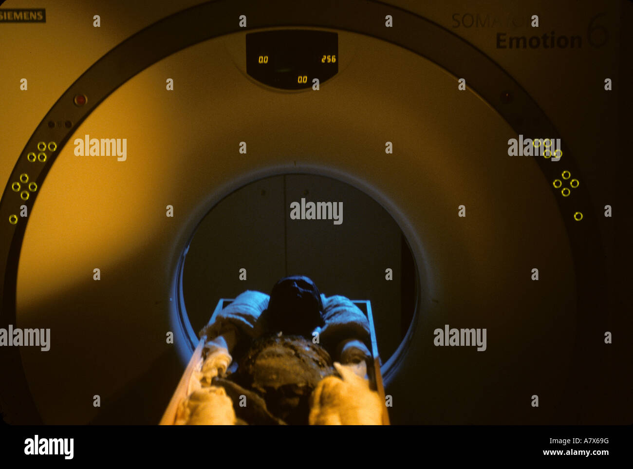 Ägypten, CT-Scan des Tutanchamun Stockfotografie - Alamy