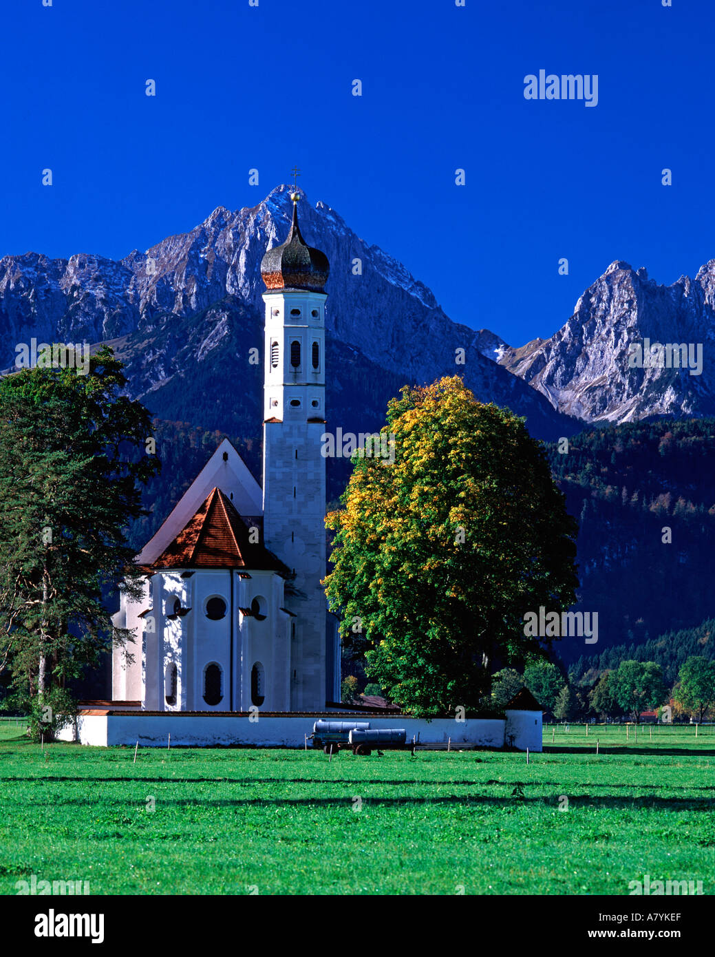 St Coloman Church Schwangau Bavaria Stockfotos und -bilder Kaufen - Alamy