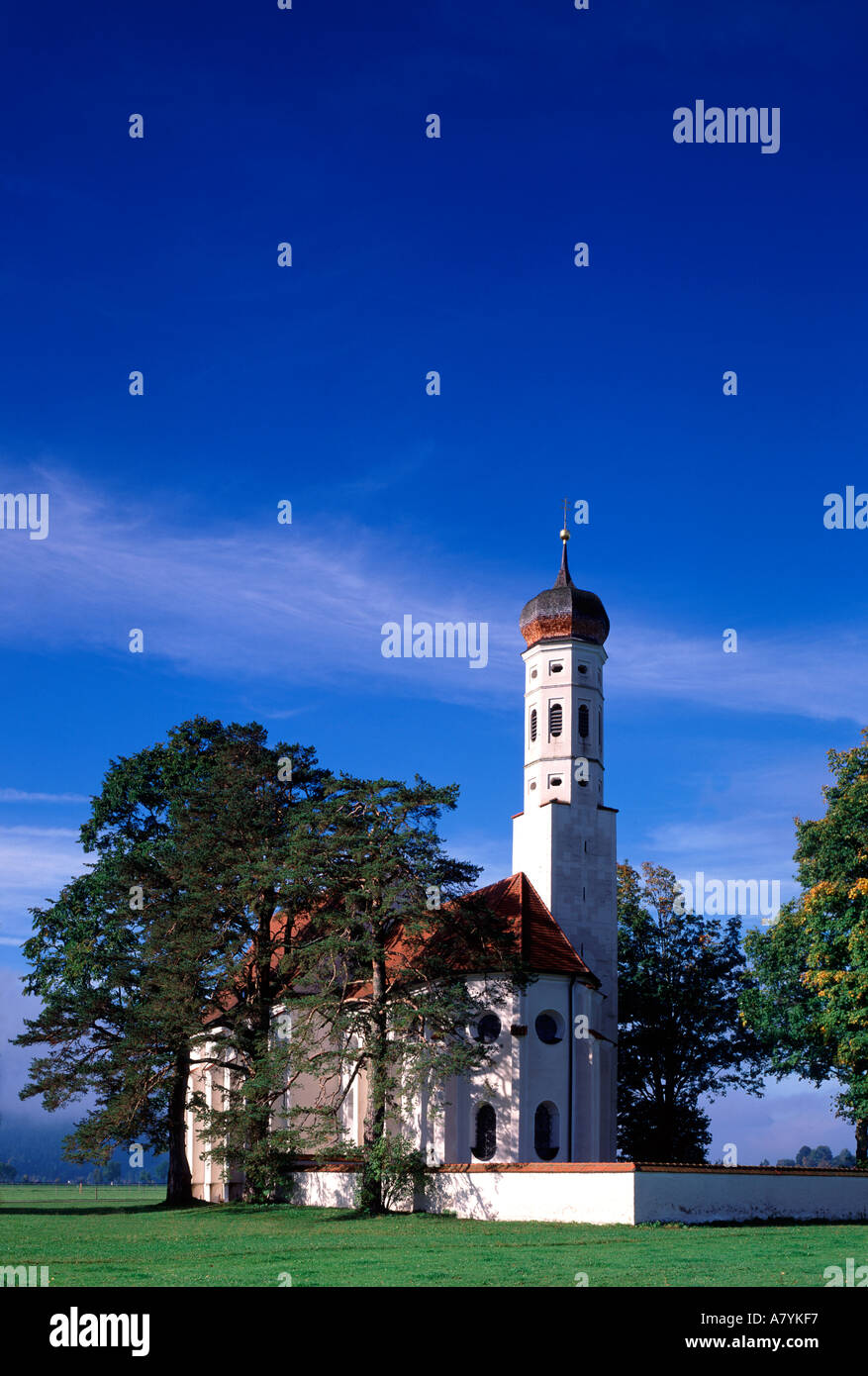St Coloman Church Schwangau Bavaria Stockfotos und -bilder Kaufen - Alamy