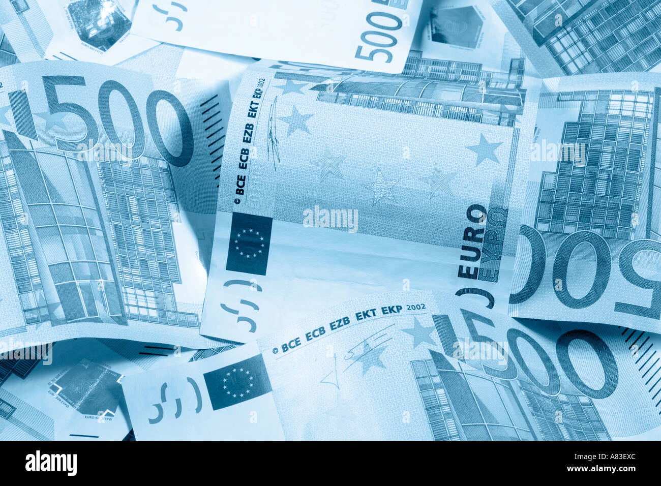 Front 500 Euro Note Stockfotos & Front 500 Euro Note Bilder - Alamy