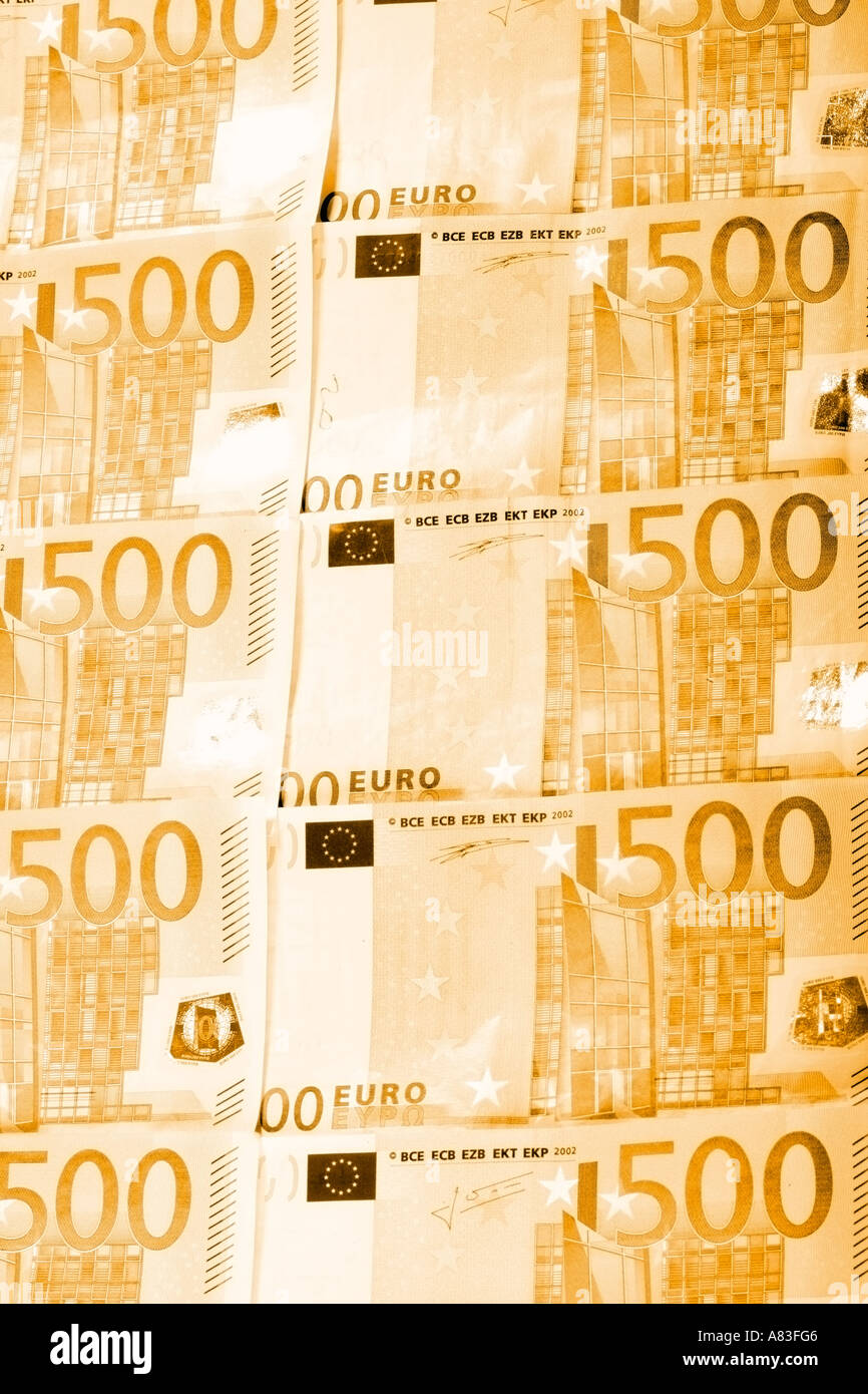 Front 500 euro note -Fotos und -Bildmaterial in hoher Auflösung – Alamy
