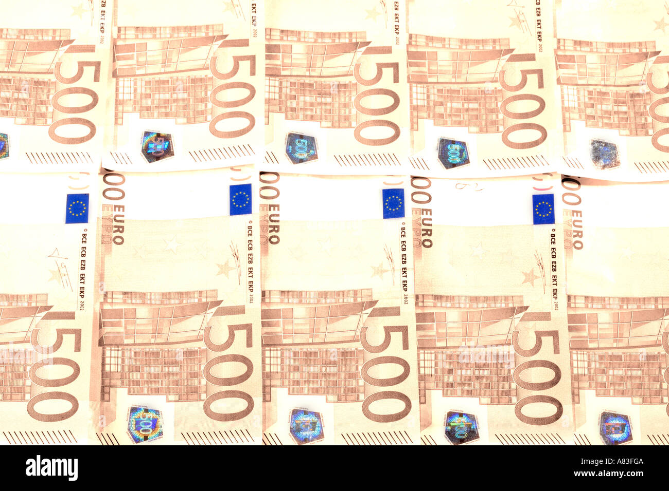 Front 500 euro note -Fotos und -Bildmaterial in hoher Auflösung – Alamy