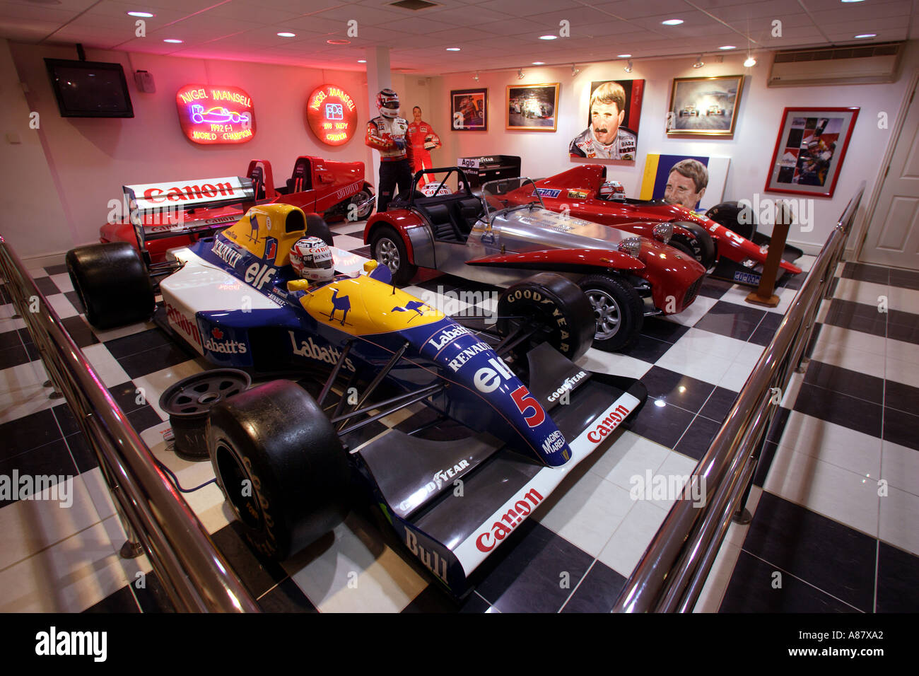 Williams nigel mansell -Fotos und -Bildmaterial in hoher Auflösung – Alamy