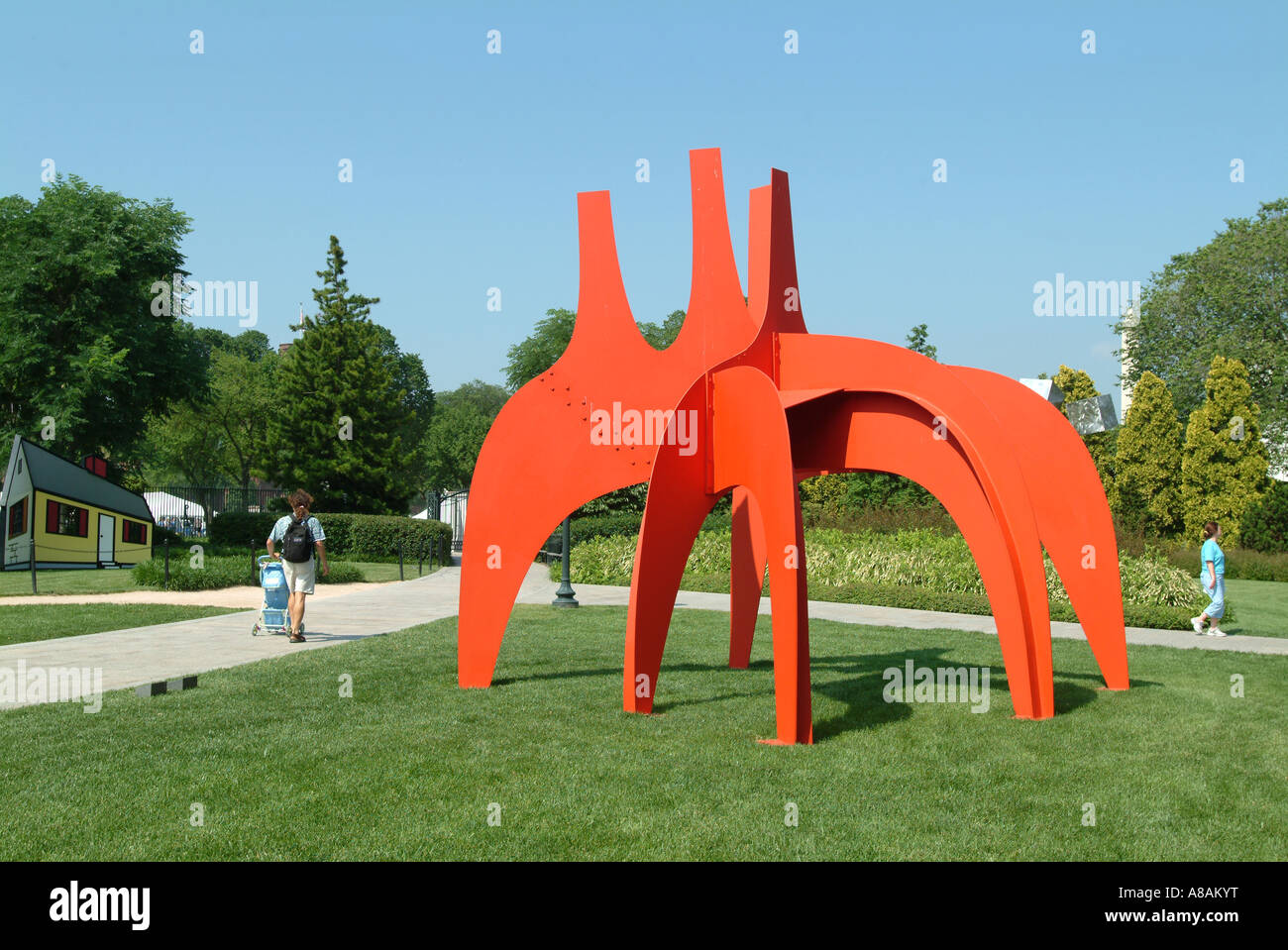 USA-Washington DC National Gallery of Art Skulpturengarten Alexander ...