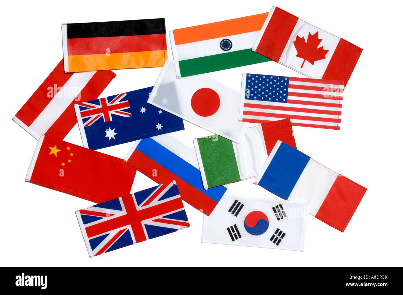 National flags of korea Ausgeschnittene Stockfotos und -bilder - Alamy