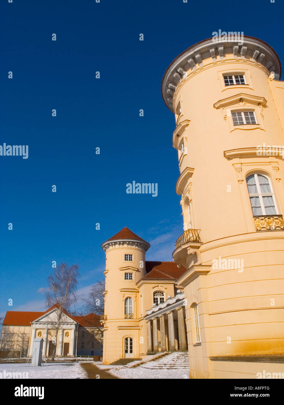 Schloss Rheinsberg in Brandenburg Deutschland Stockfotografie - Alamy