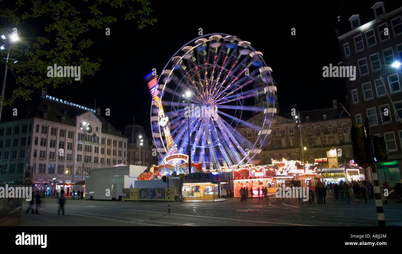 Amsterdam dam square big wheel -Fotos und -Bildmaterial in hoher ...