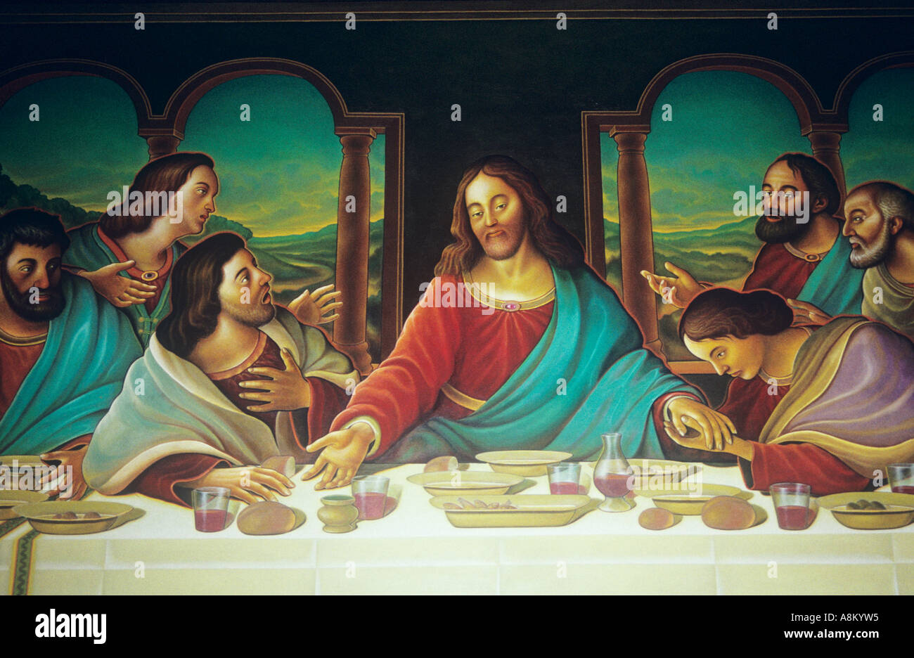 Das letzte abendmahl -Fotos und -Bildmaterial in hoher Auflösung – Alamy