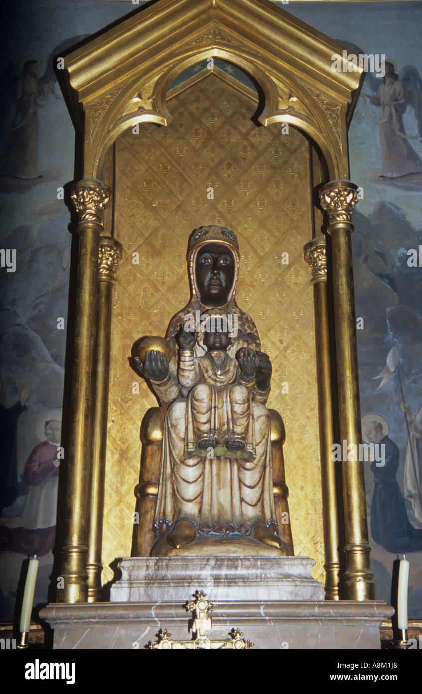 Black Madonna Montserrat Spain Stockfotos und -bilder Kaufen - Alamy