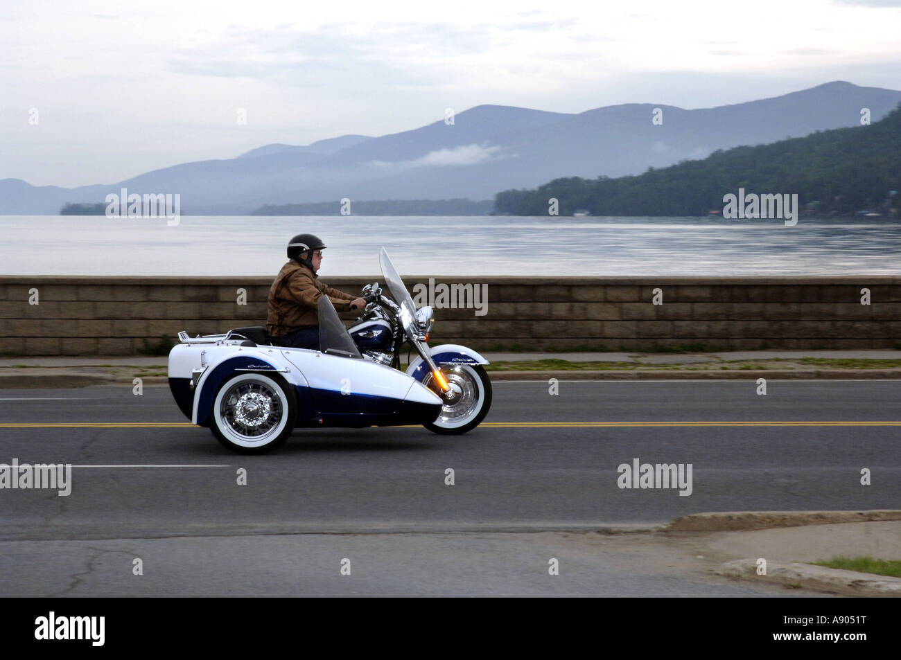 Lake George, NY. 25. Americade Motorrad Touring Rally über 100.000 ...