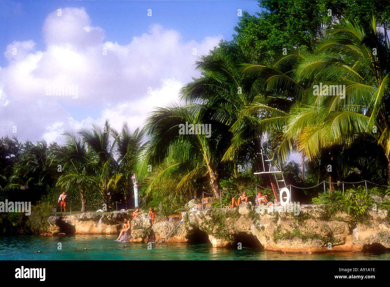 Venetian Pool Coral Gables Stockfotos und -bilder Kaufen - Alamy