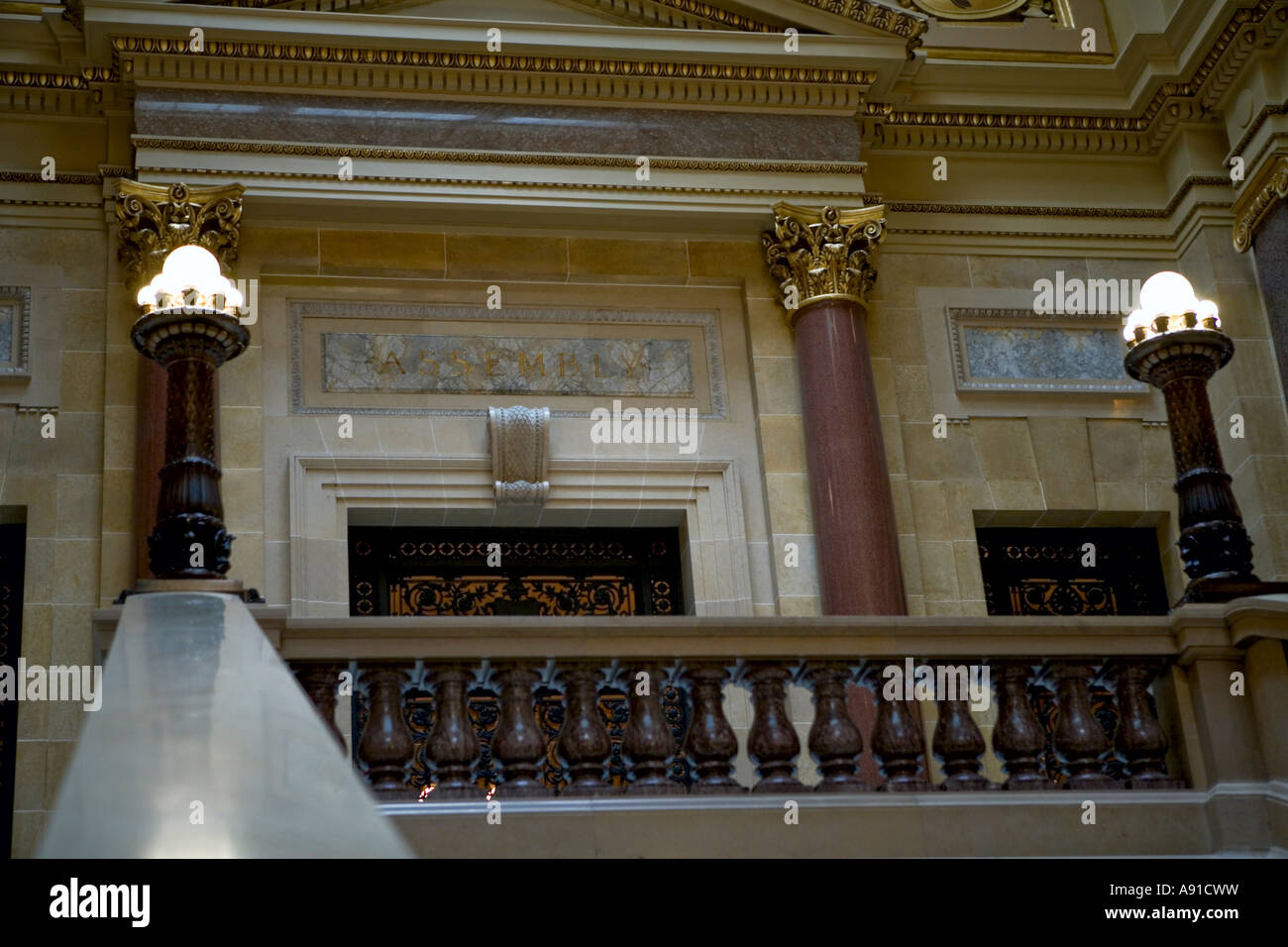 Wisconsin landeshauptstadt madison innenraum -Fotos und -Bildmaterial ...